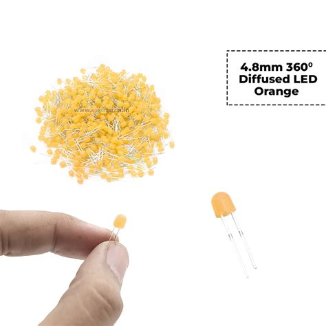 48mm 360 Degree Diffused Pink Leds Pack Of 100 48mm 360 Degree Diffused Pink Leds Pack Of 100