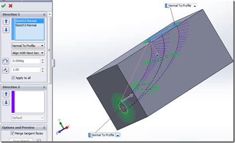 Boundary Cut Feature In SolidWorks SolidWorks Tutorials