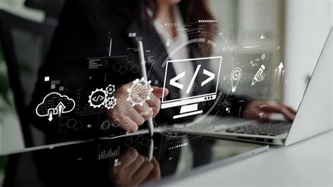 Web Development Digital Coding Interface Muxer Stock Video Video Of Design Digital 391471347