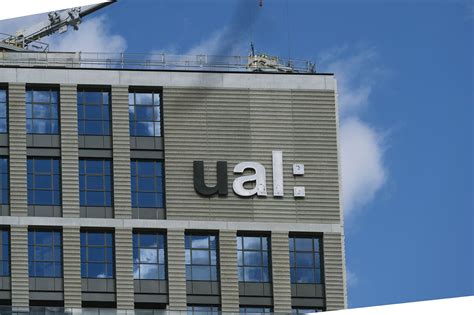 Ual Sign Is Officially Installed On Lcfs New Building London College