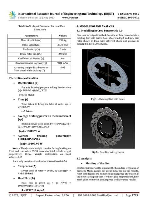 Design And Analysis Of Brake Disc Plate Using Finite Element Analysis