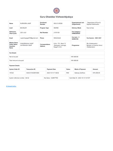 5 Th Sem Download Free Pdf Academic Degree Qualifications
