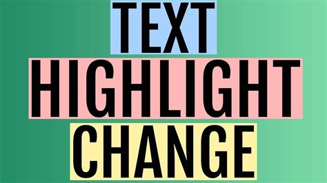 Change Text Highlight Color In CSS Seconds Or Less YouTube