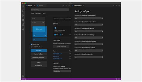 Settings Sync Concept Issue Microsoft Vscode GitHub