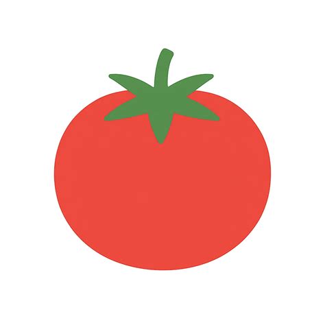 シンプルデザインのトマト｜イラスト・フリー素材なら「シンテリ」