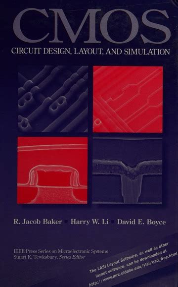 Cmos Circuit Design Layout And Simulation Baker R Jacob 1964