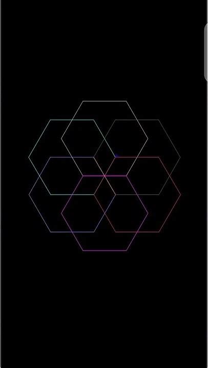 Hexagon ⬡ Shaped Design In Python By Using Turtle Coding Python