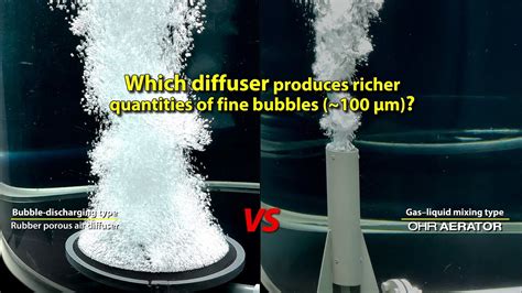 4k Fine Bubble Showdown Ohr Aerator Vs Porous Air Diffusers Youtube