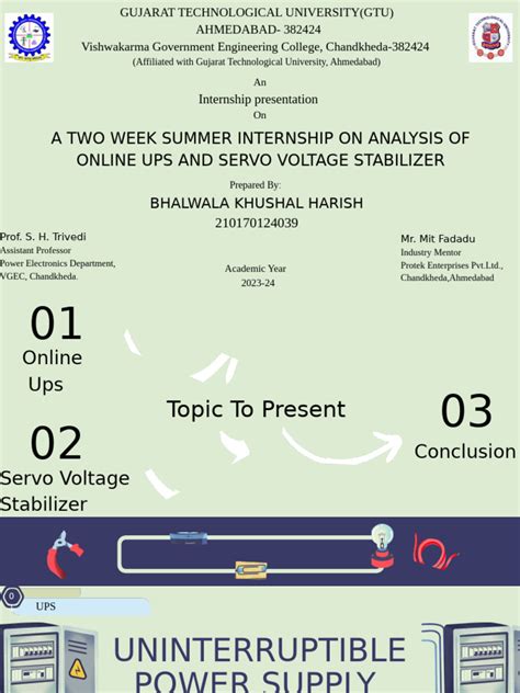 Ups Khushal Ppt Jsr Pdf Rectifier Power Supply