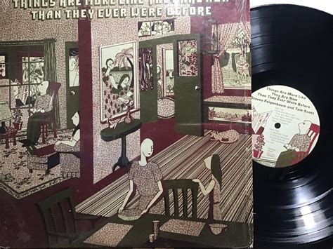 Lp Steven Feigenbaum And Tom Scott Things Are More Like They Are Now Oop Vinyl Record Anubis