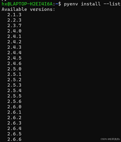 【ubuntu】安装使用pyenv Python版本管理ubuntu安装pyenv Csdn博客