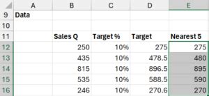 Round To Nearest Multiple Up Or Down Or Both Excel University