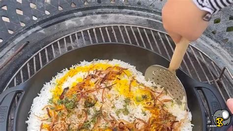 بریان مرغ هندی با پلو معرکه فیلو