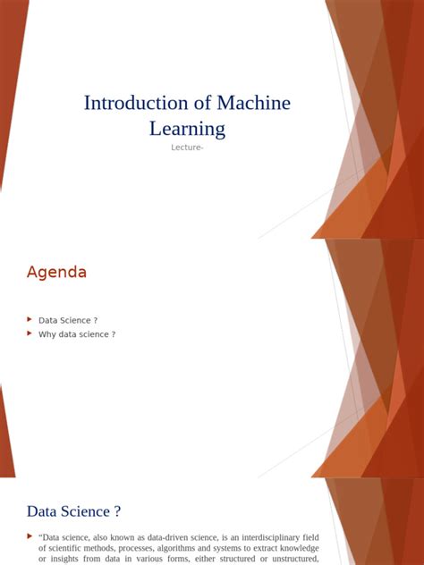 Intro To Machine Learning Pdf Machine Learning Data Science