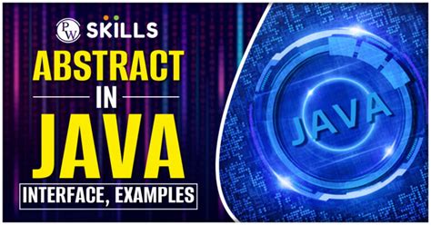 Abstract In Java Interface Method Class Examples When To Use