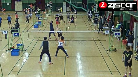 제3회 지제이스타 배드민턴 대회 혼복 중년d 준결승이도스포츠 김광호 홍경희 Vs 배친소 김희준 신승자 Youtube