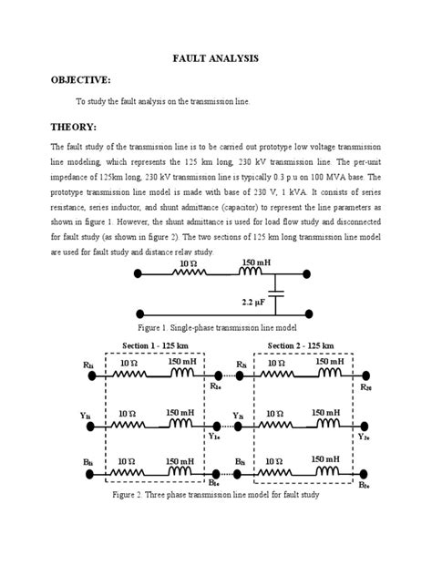 psp lab manual exp 3 fault analysis pdf electric power transmission