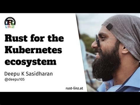 Free Video Rust For The Kubernetes Ecosystem Exploring Advantages