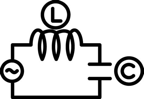 Series Lc Circuit 65350838 Vector Art At Vecteezy