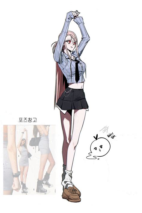 Safebooru 1girl Absurdres Arms Up Bbabbamis2 Black Skirt Blue Sweater