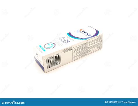 Tube Of Crest 3d White Toothpaste Editorial Image