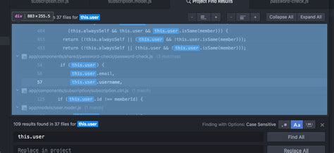 Last Result In Project Find Results Is Not Clickable Due To Scrollbar Issue Atom Find