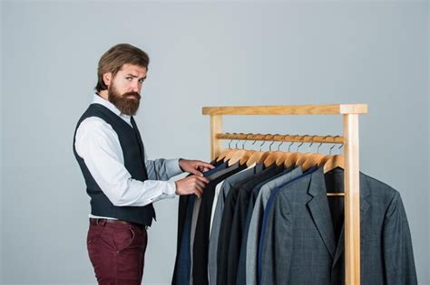 Premium Photo Sharing New Ideas Handsome Bearded Fashion Man In Classical Costume Suit Man In