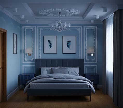 Спальня в неоклассическом стиле On Behance