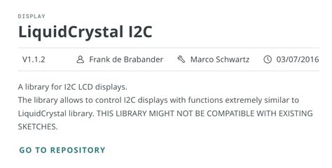 Bug In Liquidcrystali2c Ide 2x Arduino Forum