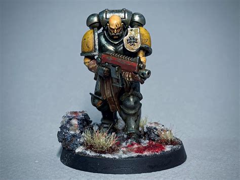 A Stormcast Space Marine Kitbash Rwarhammer