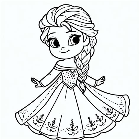 Dibujos De Frozen Para Colorear Imprimir Dibujos Cute Para Imprimir