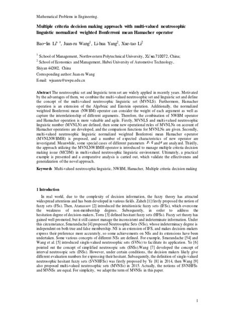 Multiple Criteria Decision Making Approach With Multi Valued Neutrosophic Linguistic Normalized