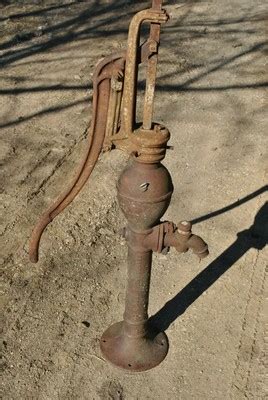 Antique Hand Water Pump Parts