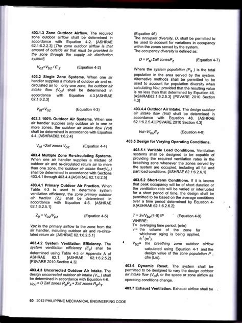 Img 0061 Psme Code 2012 59 Pdf Ventilation Architecture Home Appliance
