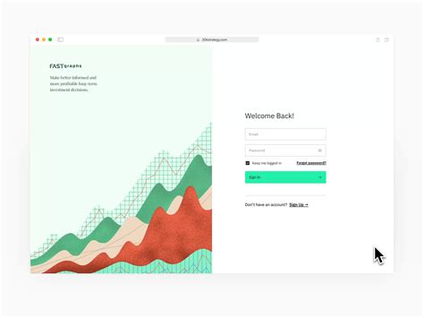 Stock Analysis Web App Uxui Flow By Alex Gilev On Dribbble