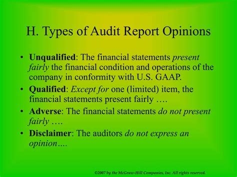 Chapter Two Professional Principle Audit Pptx