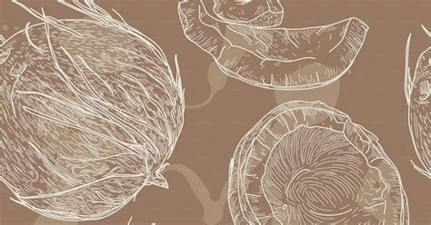 매끄럽게 사용할 수 있는 재미있는 트로피컬 코코넛 패턴 벡터 Unsplash의 갈색 이미지