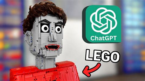 Worlds First Ai Powered Lego® Robotic Head Youtube