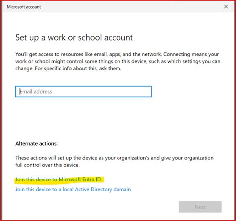 A Hybrid Domain Joined Device Is Not Enrolling In Intune Using A Work