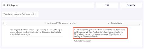 Why Do I Get The No Translations Found Message Help Center