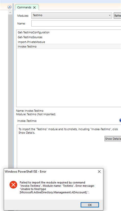 Unable To Find Type Stirng · Issue 91 · Evotecittestimo · Github
