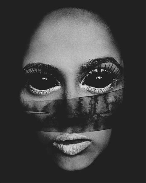 Фото Девушка с черными глазами