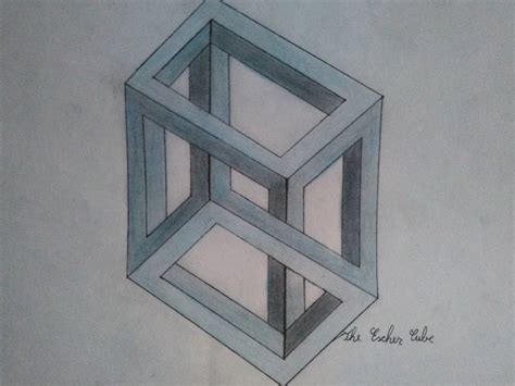 Escher Cube By Smb00 On Deviantart