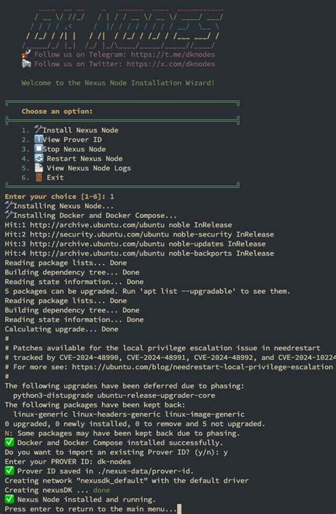 Nexus Node Per One Click Teletype