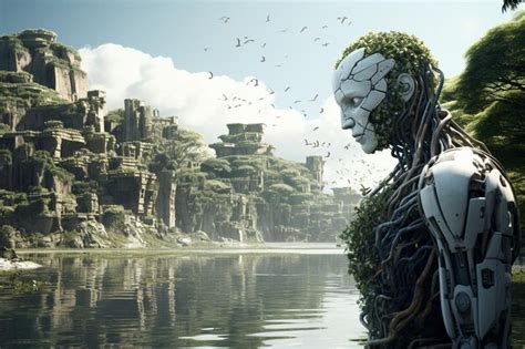 Premium Ai Image Concept Of Artificial Intelligence Technology Applied To Environmental