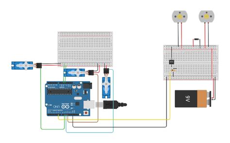 Circuit Design Nerf Tinkercad