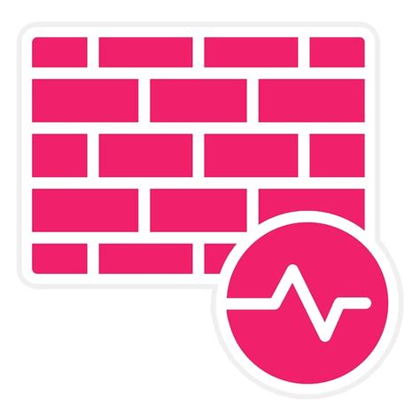 Premium Vector Vector Design Firewall Status Icon Style