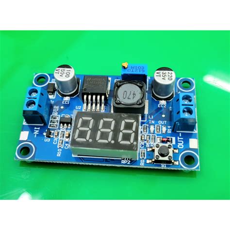 Mạch Nguồn Giảm Áp Hạ Áp Lm2596 3a Có Led Hiển Thị Volt Shopee