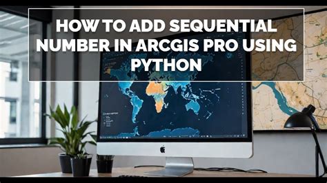 How To Add Sequential Number In Arcgis Pro Using Python Youtube