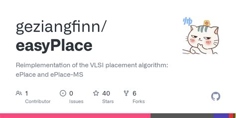 GitHub Geziangfinn EasyPlace Reimplementation Of The VLSI Placement Algorithm EPlace And